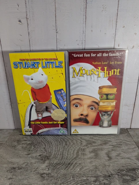 MOUSE HUNT & Stuart Little Bundle VHS Video Cassette Tape £6.95 ...