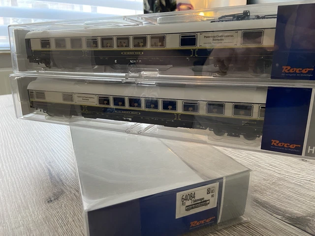 ROCO 64084 SBB Salonwagen Set Der Prestige Continental Express EUR 195 ...