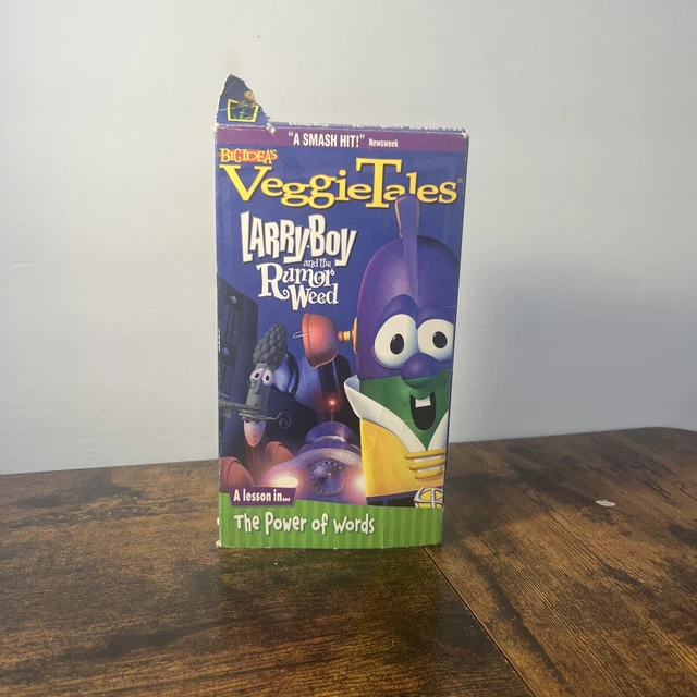 VEGGIETALES - LARRYBOY & the Rumor Weed (VHS, 2000) - nur auf Band ...