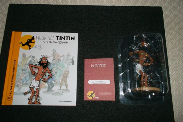 FIGURINE TINTIN COLLECTION Officielle Numero 107 Le Fakir EUR 45,00 ...