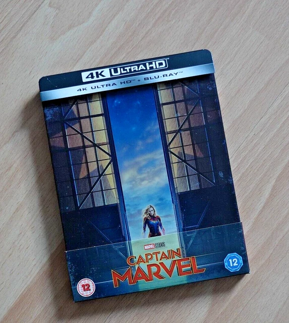 CAPTAIN MARVEL 4K UHD Blu-ray Steelbook - Superhero movie EUR 29,04 ...