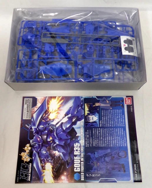 BANDAI GOUF R35 HG 1/144 Kit Modèle Gundam Build Fighters Ouvert Non ...