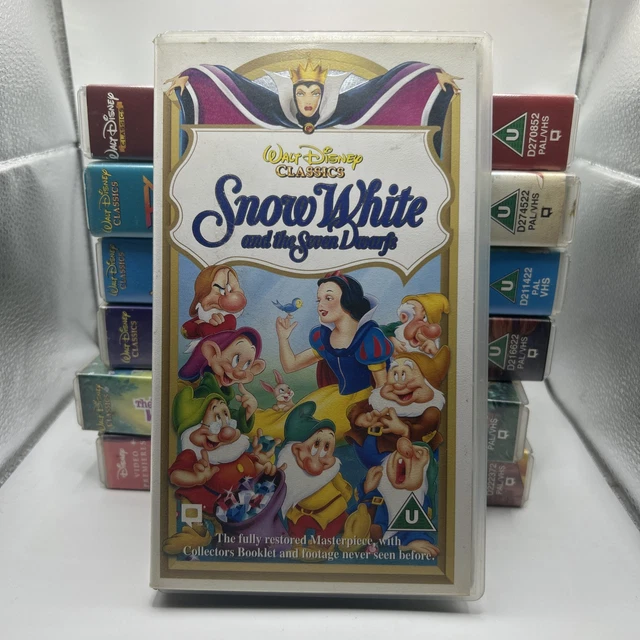 7 RARE COLLECTABLE VHS Walt Disney Childrens Classics Bundle Job Lot ...
