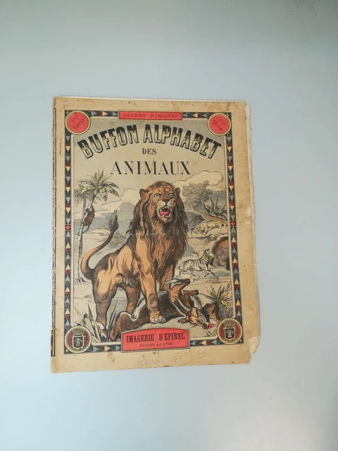BICHON ALPHABET DES animaux de l'imagerie d'Épinal numéro 2 EUR 3,00 ...