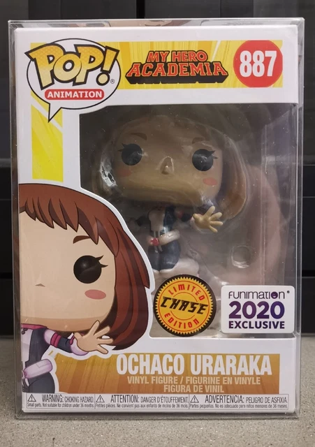 FUNKO POP OCHACO Uraraka Chase Funimation Exclusive #887 Near MINT NO ...