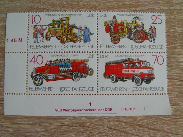DDR - NR 3101 - 3104 DV ** EUR 1,00 - PicClick DE