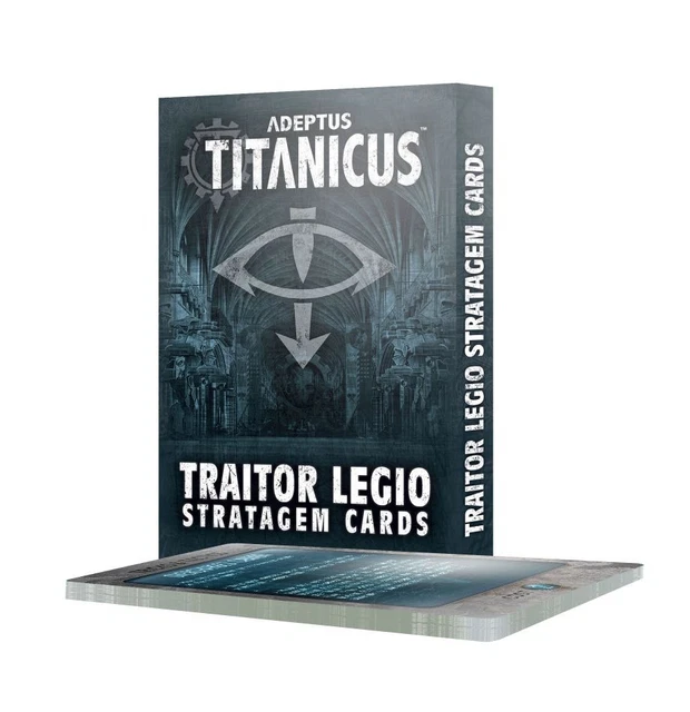 ADEPTUS TITANICUS TRAITOR Legio Stratagem Cards - Epic Warhammer 40k ...