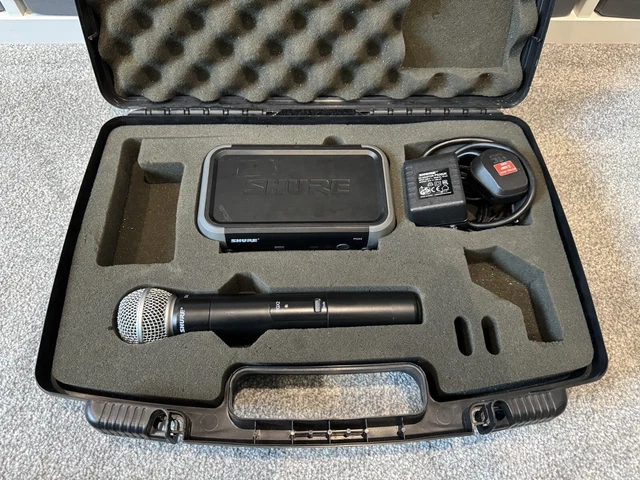SHURE PGX4, PGX2 Wireless SM58 Handheld Microphone Set £134.00 ...