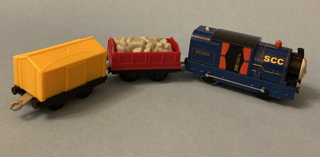 THOMAS & FRIENDS TrackMaster Timothy Complete With Original Trucks ...