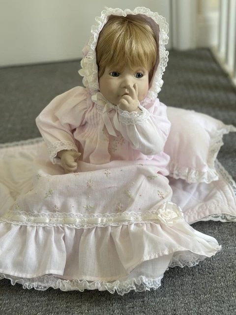 PORCELAIN BABY DOLL Melissa Hamilton Collection 1991 With Accessories ...