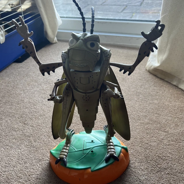 DISNEY PIXAR A Bug's Life Hopper Figure 14”TalkingPosable Thinkway Toys ...