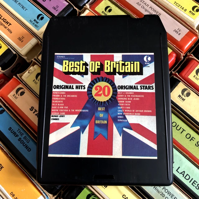 (K-TEL) BEST OF Britain 1974, 8 Track Tape $17.99 - PicClick CA