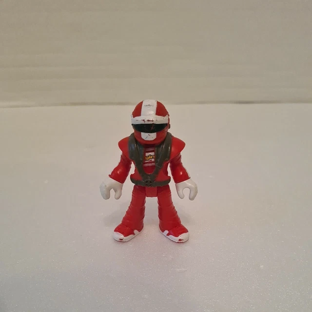 FISHER PRICE IMAGINEXT Race Car Driver Action Figure f1 racing £5.95 ...