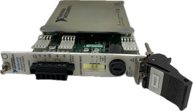 NATIONAL INSTRUMENTS NI PXI-4110 Programmable DC Power Supply Card £461 ...
