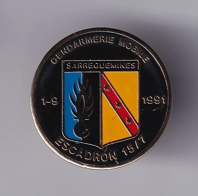 Rare Pins Pins Gendarmerie Nationale Mobile Egm 15 7 Sarreguemines