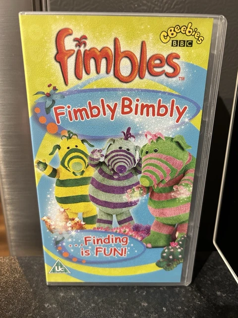 FIMBLES: FIMBLY BIMBLY Finding Is Fun (2003,VHS) Children’s BBC ...