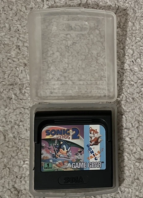 SONIC THE HEDGEHOG 2 - Sega Game Gear Video Game PAL Cartridge ...