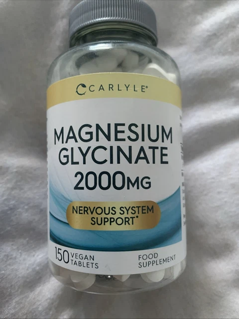 MAGNESIUM GLYCINATE SUPPLEMENT 150 £10.77 - PicClick UK