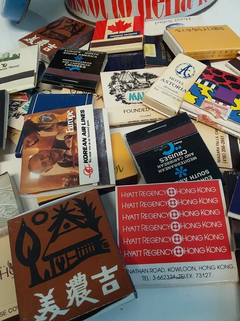 LOT COLLECTION 25 Vintage Matchboxes From Around the World $21.42 ...