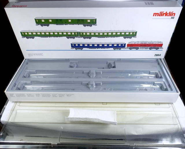 MÄRKLIN 2864 LEERKARTON Diesellok BR V 160 003 Lollo SET H0 OVP ...