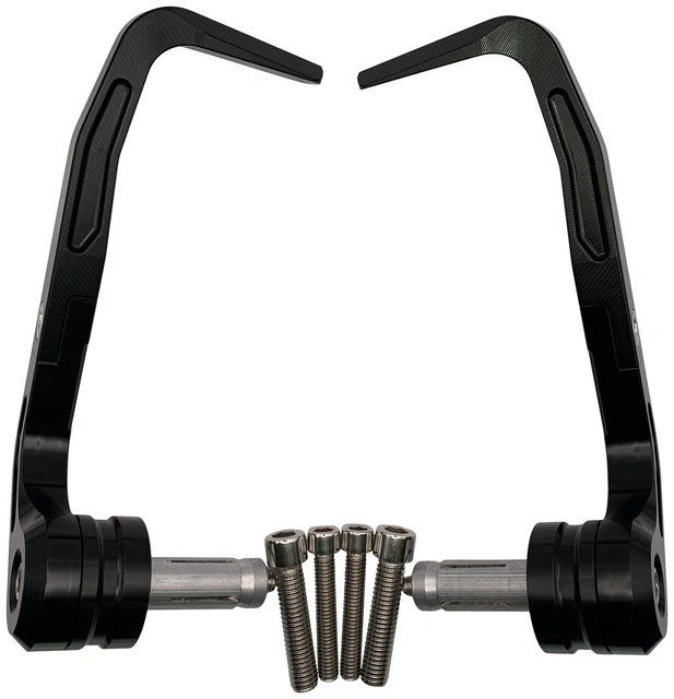 BLACK BRAKE LEVER guards for Suzuki GSXR 600 750 1000 K7 K8 K9 L0 L1 L2 ...