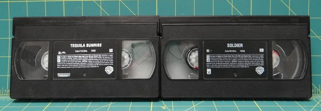 RATED &R& THRILLER/DRAMA VHS Movie Lot! Soldier and Tequila Sunrise £6. ...