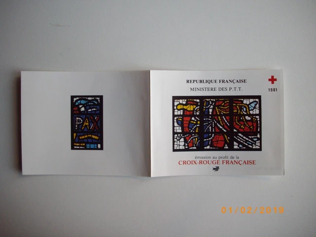 TIMBRES FRANCE NEUFS - Carnet Croix-Rouge - Année 1981 EUR 4,00 - PicClick FR