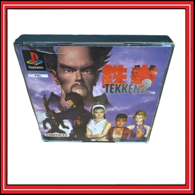 TEKKEN 2 BIG Box per Playstation 1 One PS1 Italiano PAL RARO Usato ...