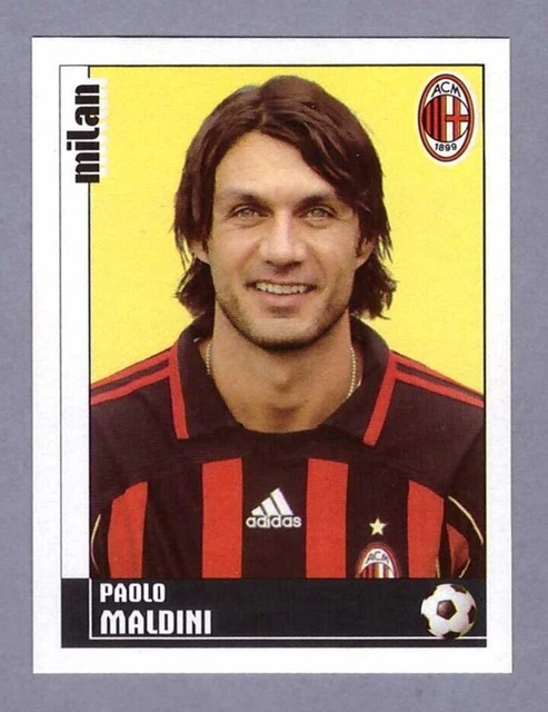 PAOLO MALDINI FIGURINE Calciatori Panini 2006 2007 OTTIMA Sticker New MINT EUR 2,99 - PicClick IT