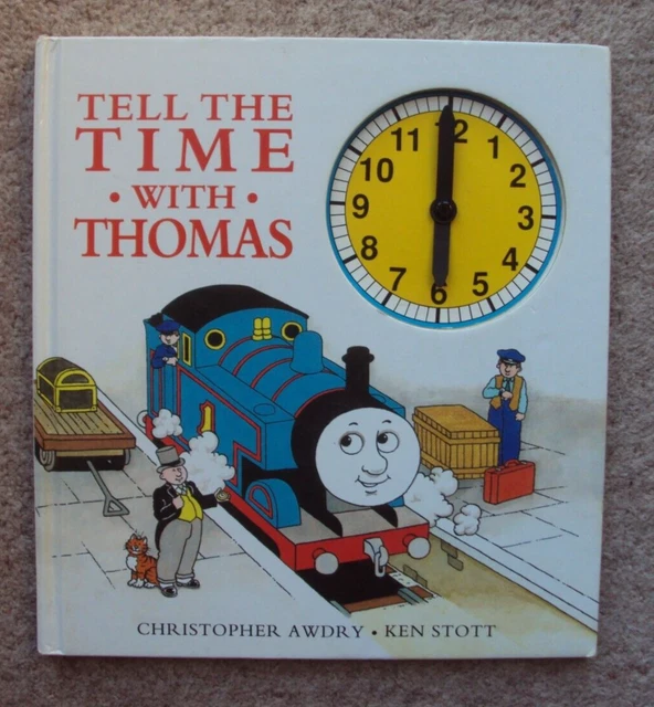 THOMAS THE TANK Engine Tell The time with Thomas Book & Thomas the Tank ...