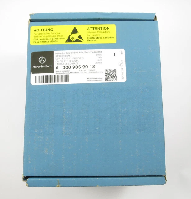 ORIGINAL MERCEDES-BENZ RADARSENSOR Steuergerät Parksensor A0009059013 ...