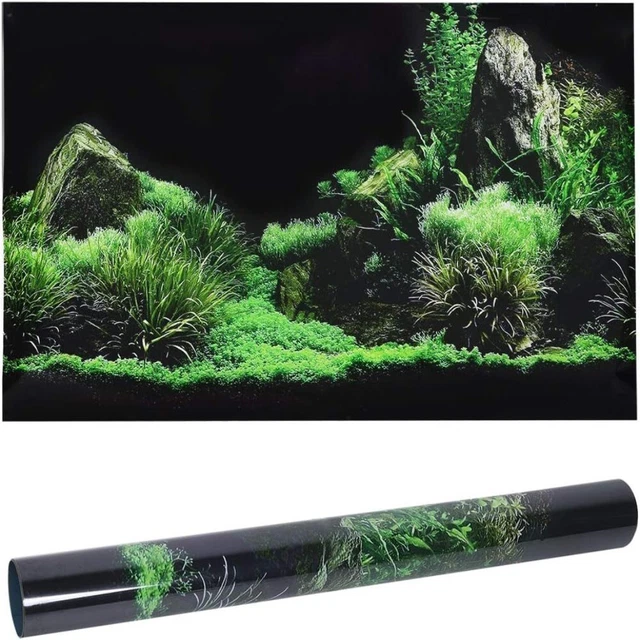 SELF ADHESIVE FISH Tank Background PVC Backdrop Underwater Seaworld ...