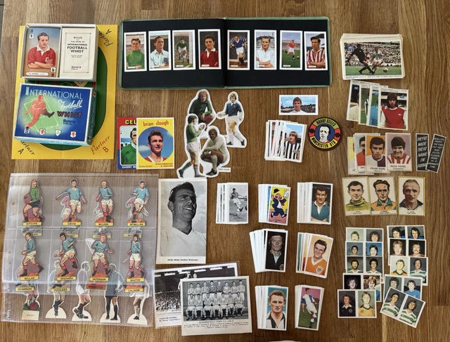 10X NEWCASTLE UNITED Chewing Gum Football Trading Cards 1970s Orange ...