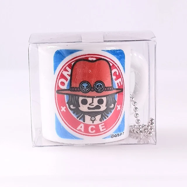 PORTE-CLÉS MINI TASSE Portgas D. Ace One Piece × Panson Works du Japon ...
