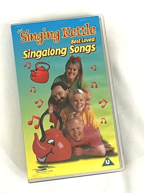 THE SINGING KETTLE Best Loved Singalong Songs VHS Video Tape - Children ...