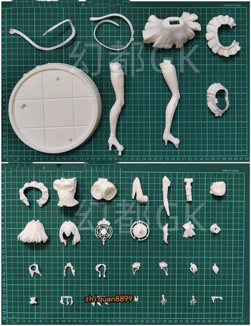 FIGURINE ANIME AZUR Lane KMS Roon 1/7 GK résine non peinte modèle kit ...