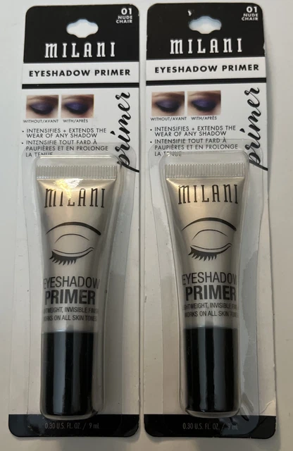 NIP LOT 2 MILANI #01 nude chair EYESHADOW PRIMER (86-89) $9.56 - PicClick