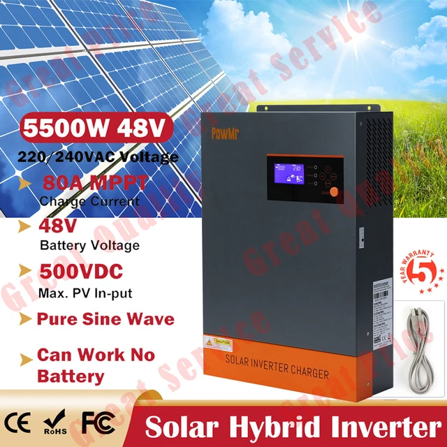 Victron Inverter ZLPOWER UL1741 48V Inverter 8KW Solar Off Grid ...