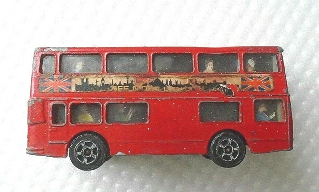 CORGI JUNIORS DAIMLER Fleetline Double-Decker Bus With Driver And ...