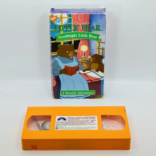 LITTLE BEAR - Goodnight Little Bear VHS 1998 Nick Jr Maurice Sendak ...