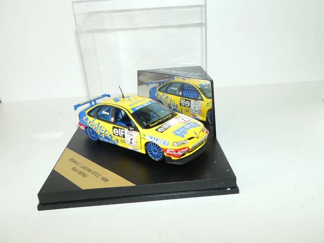 RENAULT LAGUNA N°2 Btcc 1996 A. Menu Vitesse 1:43 EUR 38,20 - PicClick FR