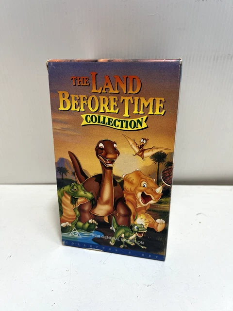 THE LAND BEFORE Time Collection (Volumes 1, 2, 3, 4) - VHS Box Set $24. ...