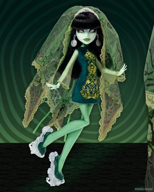 MONSTER HIGH SCARAH Screams 2026 Skullector Collector Doll New In Box ...