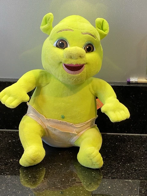 DREAMWORKS SHREK THE Third Green Baby Ogre Plush/Soft Toy £13.00 ...