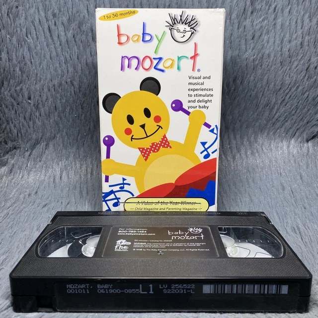 DISNEY BABY EINSTEIN Baby Mozart VHS 1998 Video Tape Music Infant ...