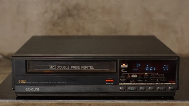 MAGNÉTOSCOPE LECTEUR VHS " BASIC LINE " £30.82 - PicClick UK