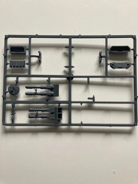 WARHAMMER 40K SPACE MARINE PREDATOR TURRET SPRUE INCOMPLETE x 3, See ...