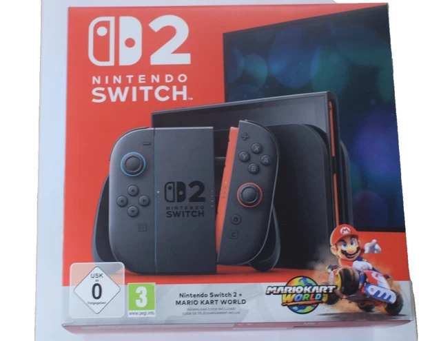 NINTENDO SWITCH 2 + Mario Kart World-Set EUR 529,00 - PicClick DE