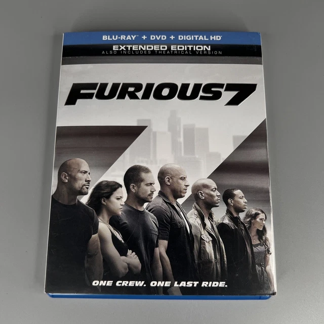 NO CODE FURIOUS 7 (2015) - Ultimate Movie Experience: Blu-ray + DVD ...