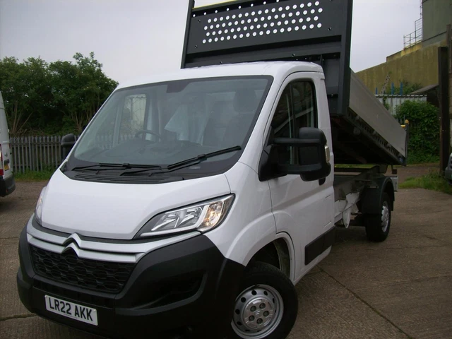2022(22) CITROEN RELAY 35 BLUE HDi TIPPER £21,594.00 - PicClick UK